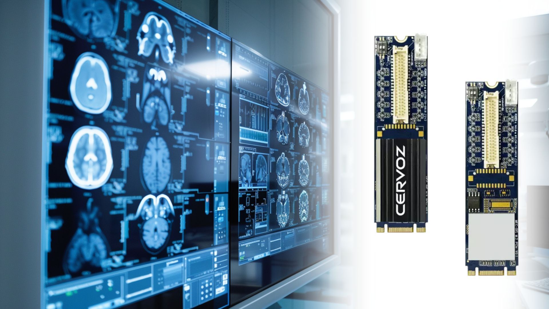 Cervoz M.2 2280 LVDS Display Card: Revolutionising Medical Displays and ...